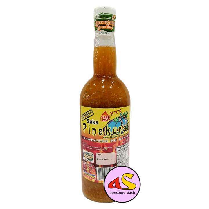 Suka Pinakurat Tres Ekis Extra Hot Spiced Natural Coconut Vinegar 750mL ...
