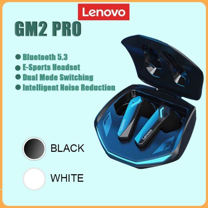 Lenovo GM2 Pro Gaming Earphones Bluetooth Low Latency In Ear Waterproof Hifi Sound Quality 5.3 ...