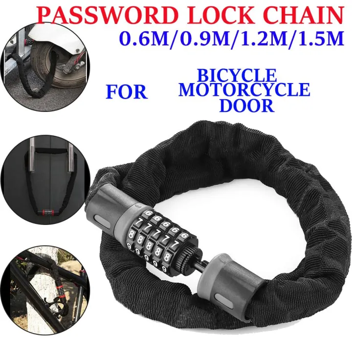 Metal Heavy Duty Lock Motorcycle Motorcycle Bicycle Pedal Safety Anti ...