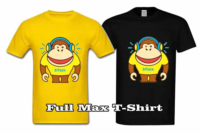 51talk full max design shirt | Lazada PH