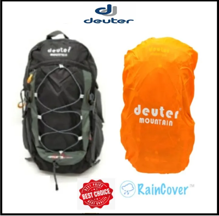 DEUTER MOUNTAIN® 60L Backpack with RainCover -Travel Sport Hiking ...