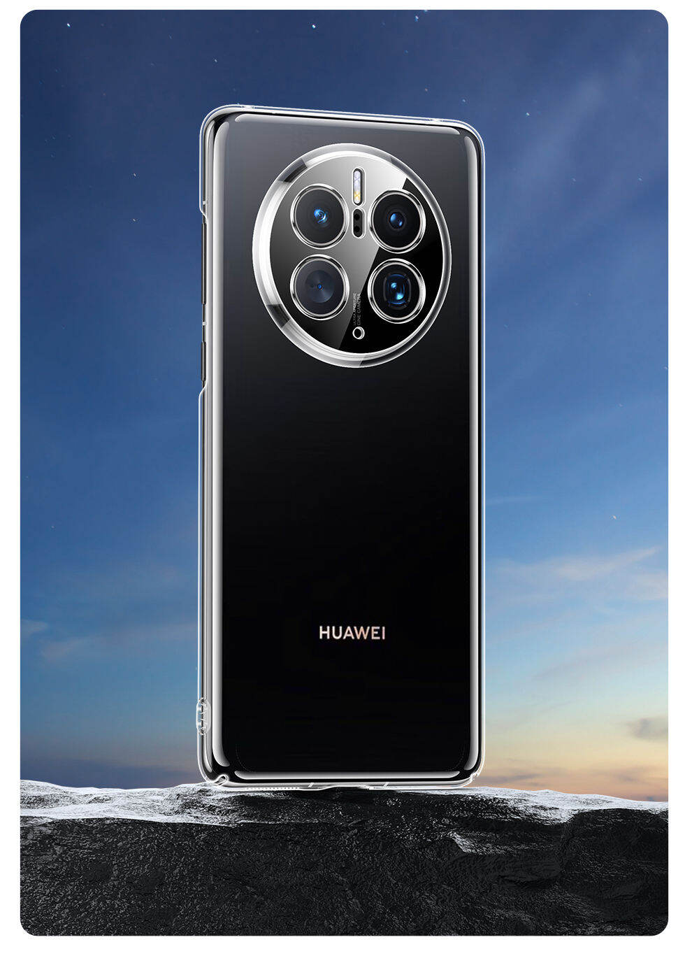 SmartDevil เคสโทรศัพท์โปร่งใสกันเลนส์ HDสำหรับ Huawei Mate 50 Pro พีซีเคสแบบแข็งป้องกัน ...