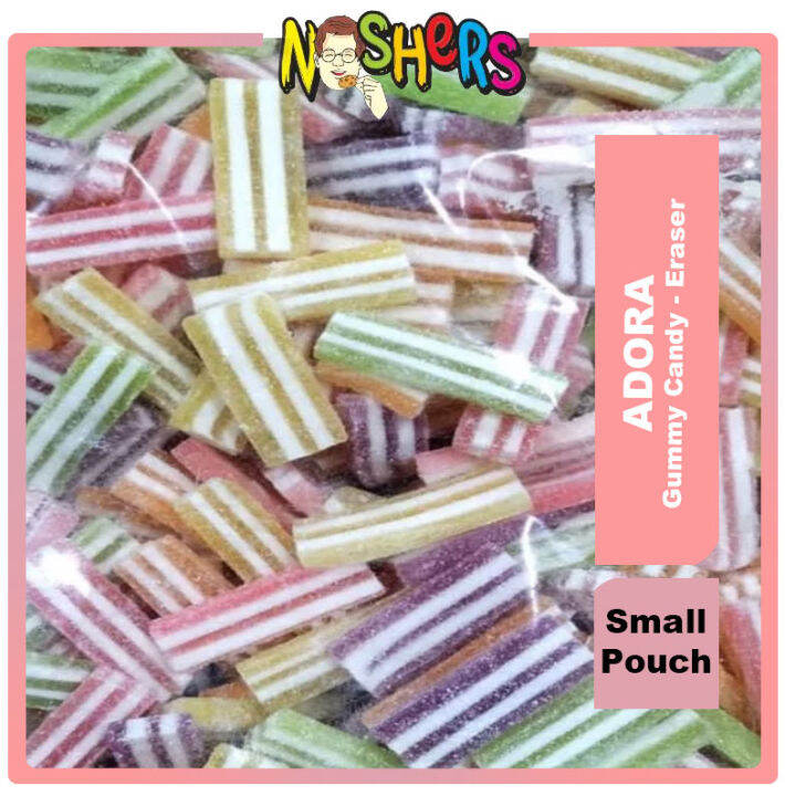 Noshers Gummy Sweet Candies Snacks Gummi Eraser Candy in Pouch | Lazada PH