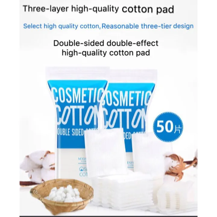 Maycreate Super Soft Square Makeup Cotton Pads | Lazada PH