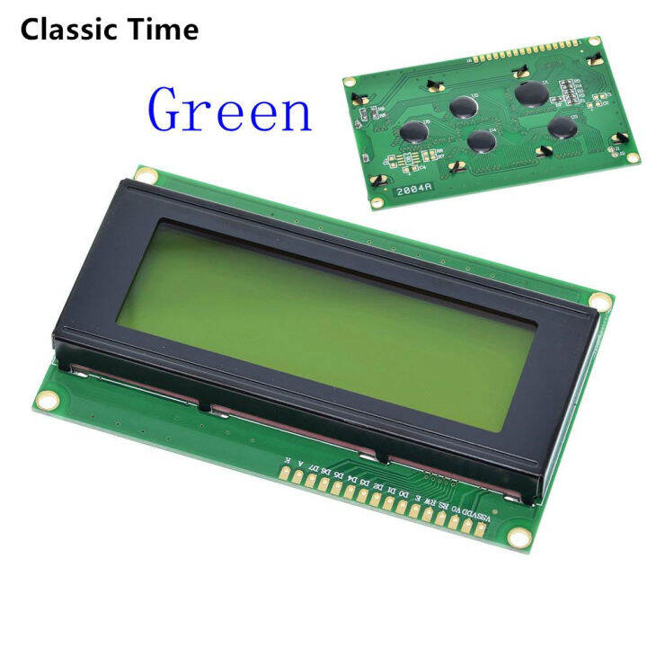 LCD2004+I2C 2004 20x4 2004A Blue/Green screen HD44780 Character LCD /w ...
