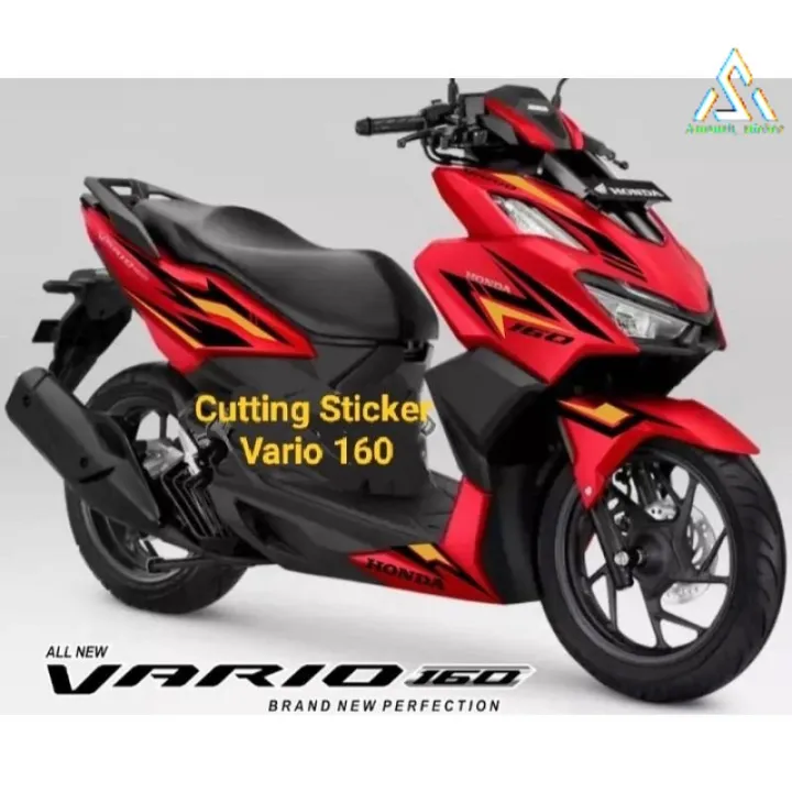 Stiker Cutting Vario 160 new / Sticker strip Vario 160 | Lazada Indonesia