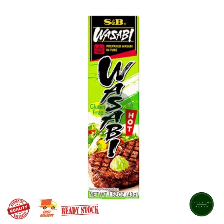 READY STOCK S&B WASABI TUBE 90G / TUBE / SUSHI / JAPAN / EASY / FAST | Lazada