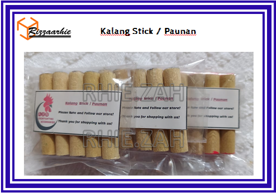 Kalang Stick Paunan / Wooden Rolls for Gamefowl Rooster / Gaffing ...