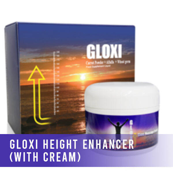 Original Gloxi Height Enhancer (with cream) | Lazada PH