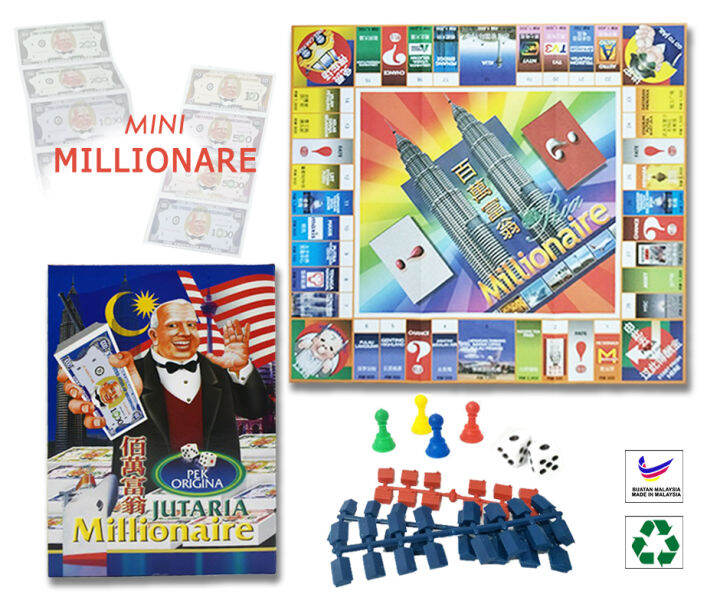 Mini Millionaire Jutaria Game | Lazada