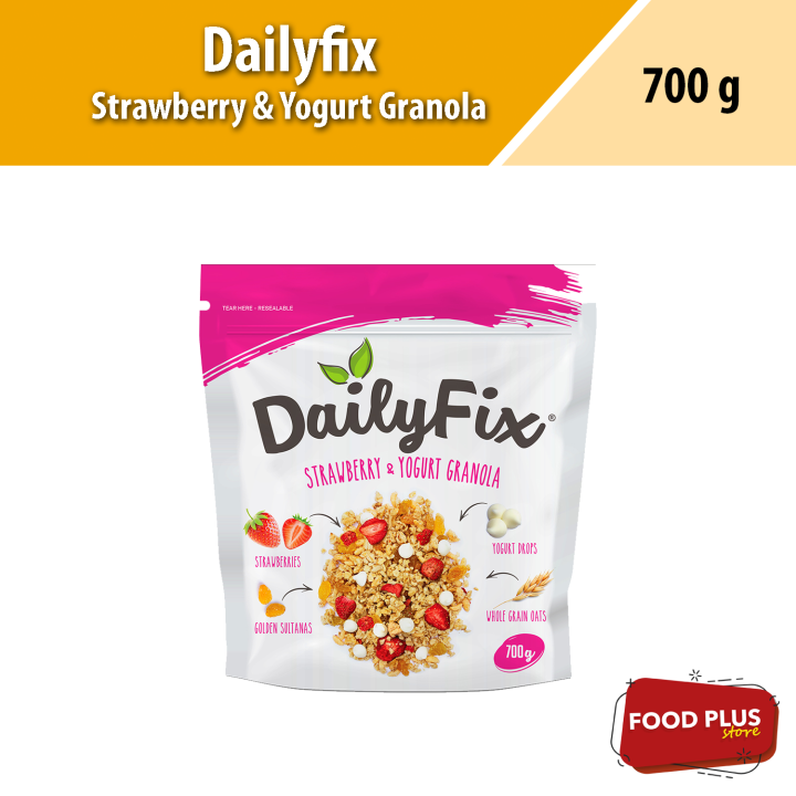 DailyFix Strawberry & Yogurt Granola (700g) | Lazada PH