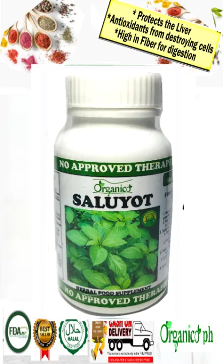 Top rated Saluyot (60cap x 500mg Each) | Lazada PH