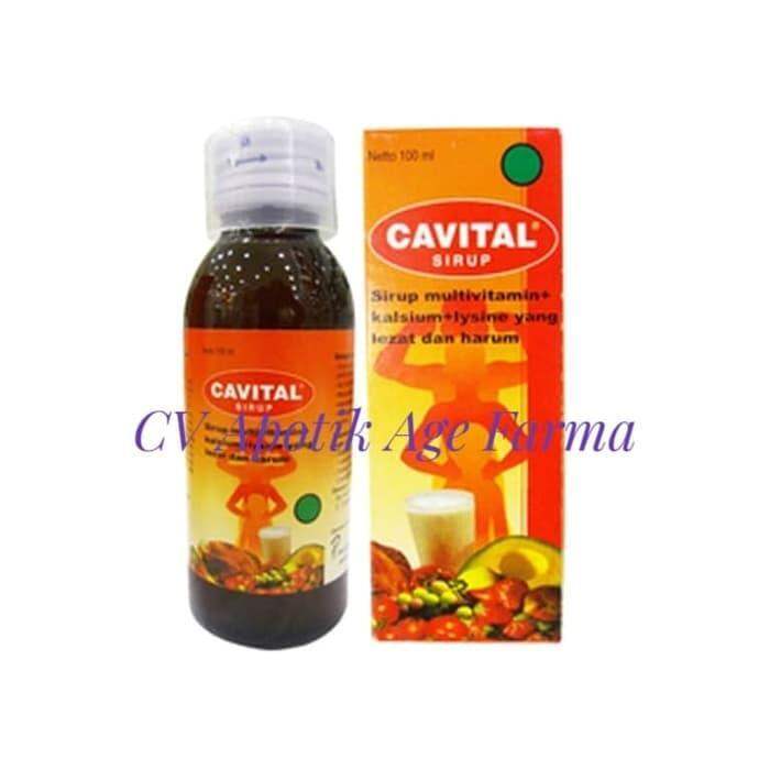 Cavital Syrup 100mL | Lazada Indonesia