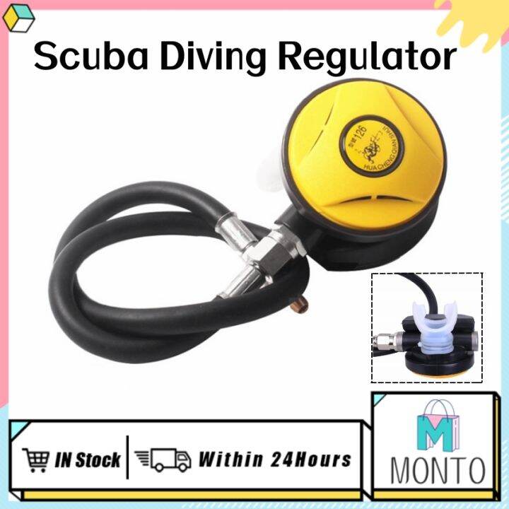 Scuba Diving Regulator Adjustable 2nd Stage Regulator Octopus Hookah ...