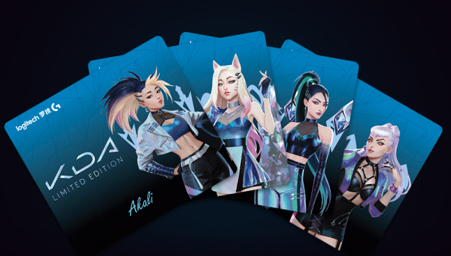 Logitech G840 XL game mouse pad KDA League of Legends LOL women's group ...
