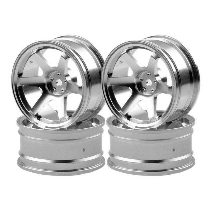 4P Aluminum Alloy6 Spoke Wheel Rim for RC 1/10 On-Road 1052 Drift ...