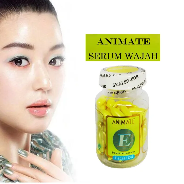 Serum Animate Vitamin E Glowing - Serum Anti Kusam Anti Aging - Animate ...
