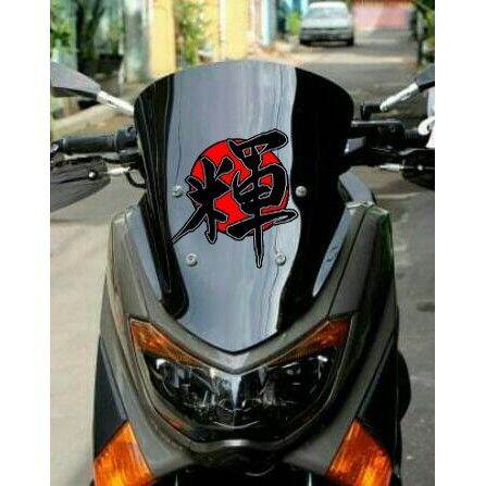 Yamaha NMAX V1/V2 Visor STICKER Japanese Style WATERPROOF | Lazada PH