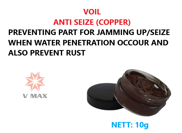 Voil Anti Seize ( prevent bolt from jamming ) | Lazada