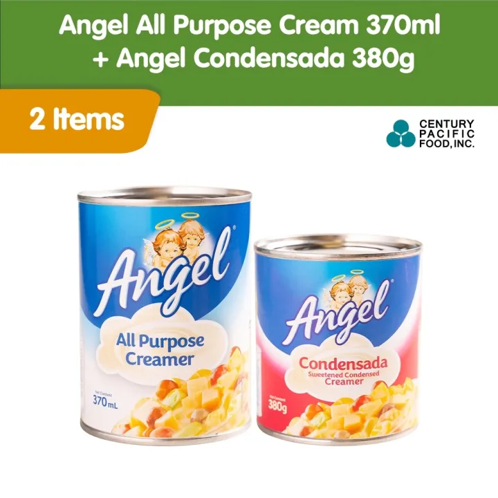 DELICI-Snack Angel All Purpose Creamer 370ml Angel Condensada 380g ...
