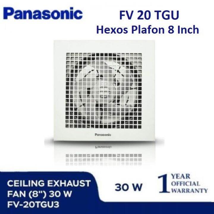 Exhaust Fan Ceiling Panasonic FV 20TGU 8 Inch | Lazada Indonesia