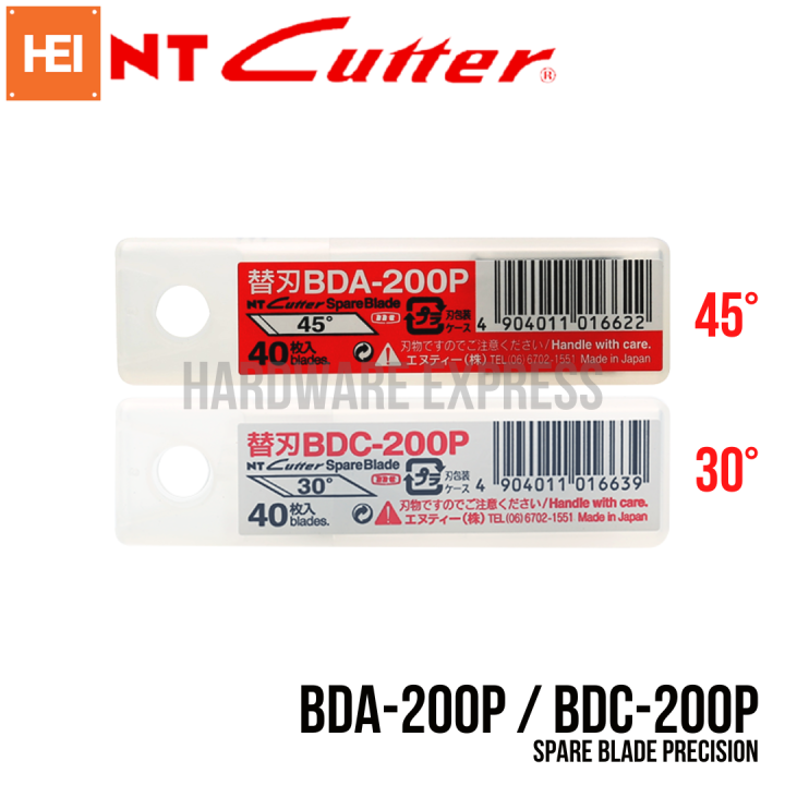 NT Cutter Spare Blade Precision BDC-200P / BDA-200P | Lazada PH