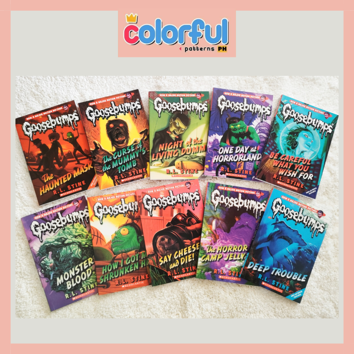 Goosebumps 10 books by R.L. Stine | Lazada PH