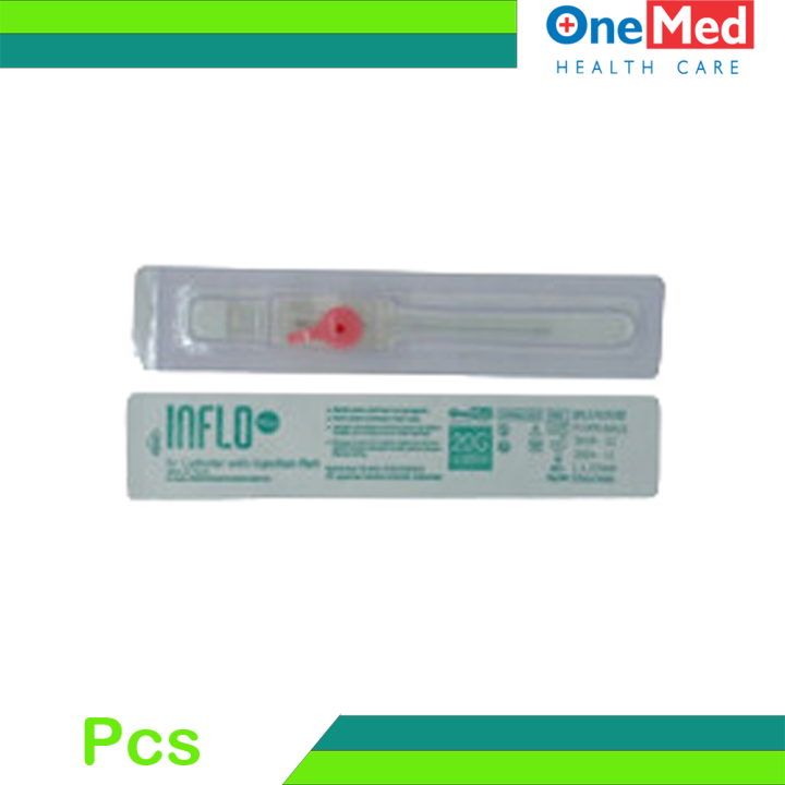 1 Pcs Inflo IV Catheter Plus 20G OneMed | Lazada Indonesia