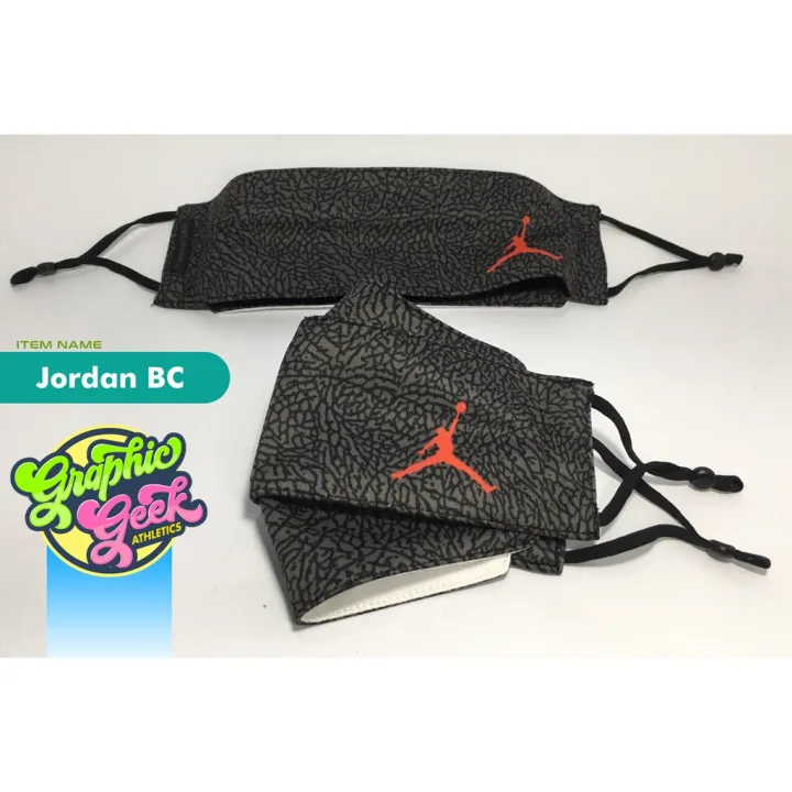 Washable Reusable Full Sublimated Print 3D Face Mask Origami JORDAN BC ...