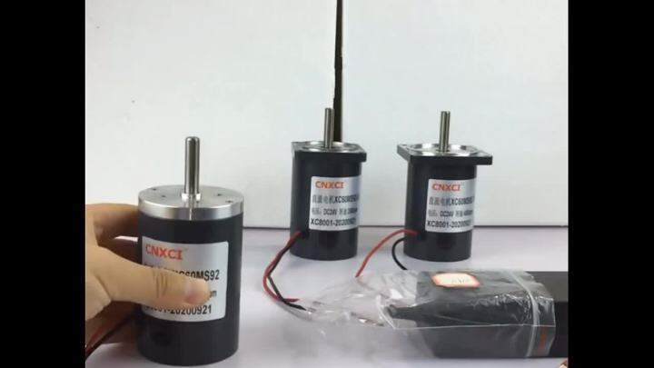 60MM kapas gula-gula DC Motor 8MM aci 12V 24V berus kelajuan Motor ...