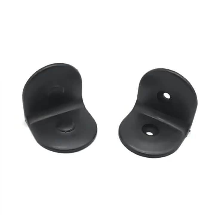 Plastic L Shaped Corner cket Toilet Door Partition Fixed Angle Code ...