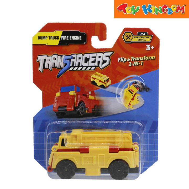 Auldey Transracers 2-in-1 Dump Truck Fire Engine | Lazada PH