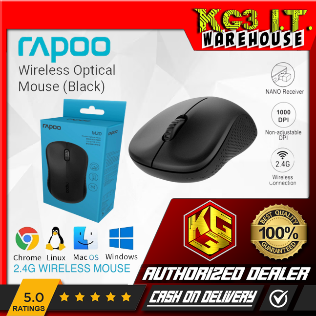 RAPOO M20 Plus Wireless Optical Mouse | Rapoo Wireless Mouse | Lazada PH