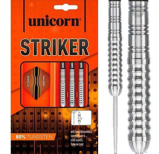 UNICORN STEEL TIP DART - STRIKER 80 TUNGSTEN RINGED DART R1 [22G] | Lazada
