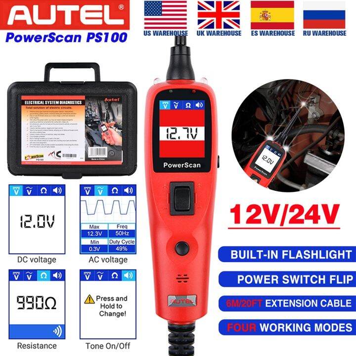 [HOT ZLKXHBOEWH 111] Autel Powerscan PS100 Automotive Circuit Tester ...