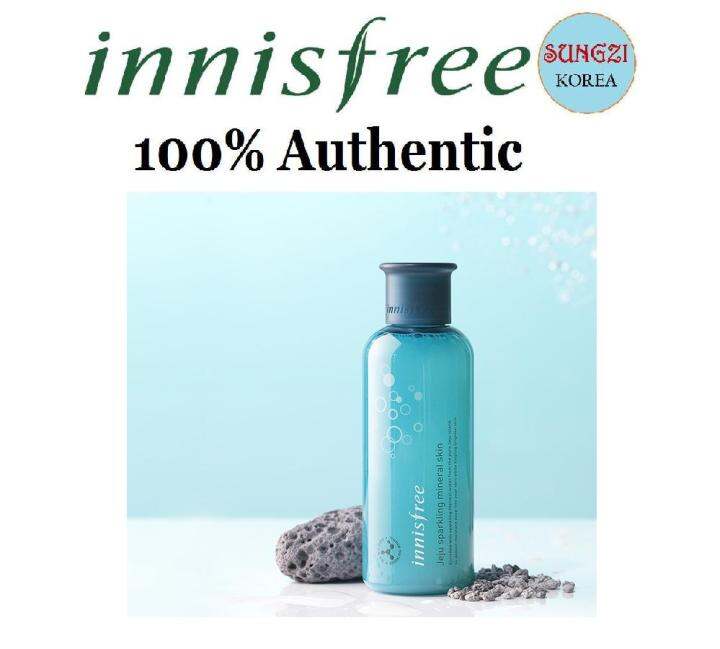 INNISFREE Jeju Sparkling Mineral Skin (200ml) Authentic Korean ...