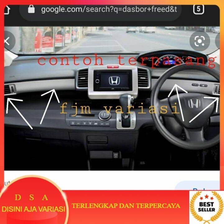 PANEL DASHBOARD + KISI KISI AC HONDA FREED ORIGINAL SET | Lazada Indonesia