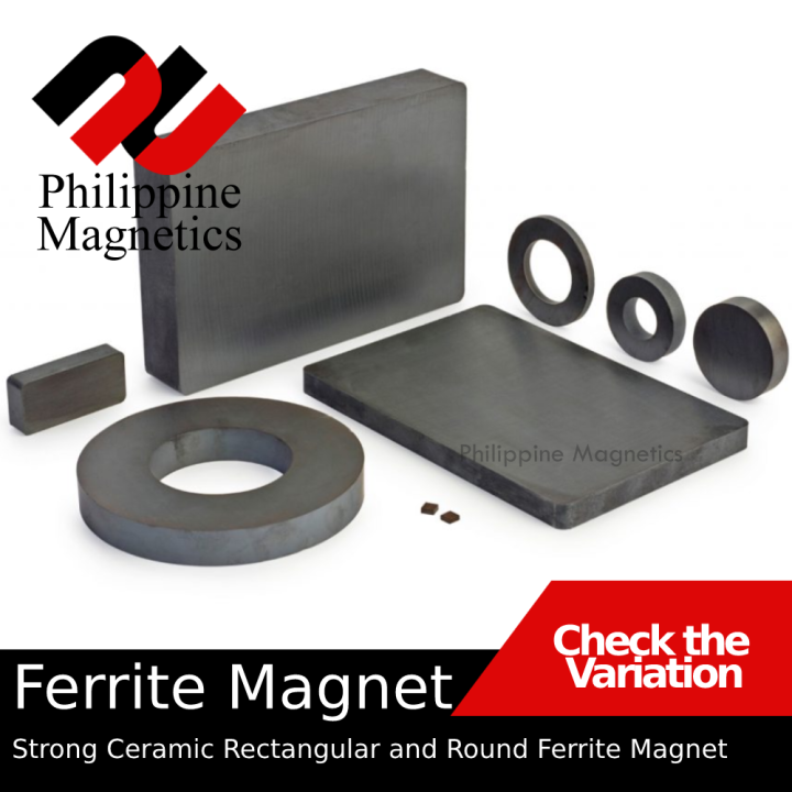 STRONG CERAMIC FERRITE MAGNET different variation of Rectangle and ...