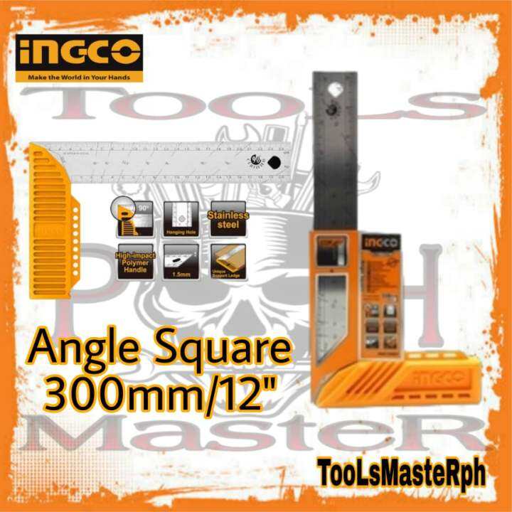 INGCO 300mm/12" Angle Square HAS123002 | Lazada PH