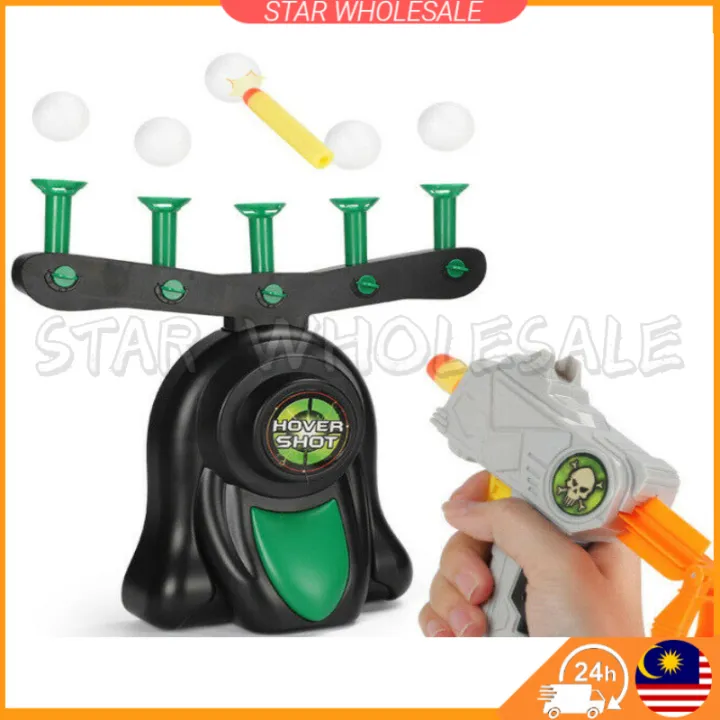 Hover Shooting Ball Floating Target Air Shot Game Foam Dart Blaster ...