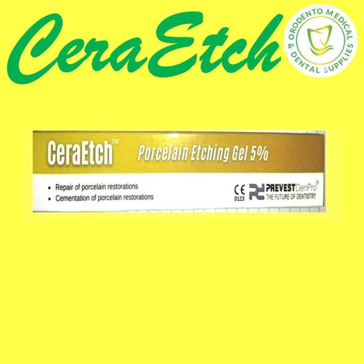 Orodento- CeraEtch Porcelain Etching Gel | Lazada PH