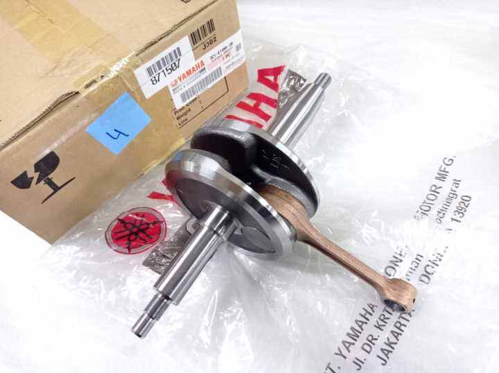 FZ150i FZ V1 & V2 Y15 YSUKU CRANKSHAFT ASSY WITH ROD CRANK SHAFT LEFT AND RIGHT (YAMAHA100 ...