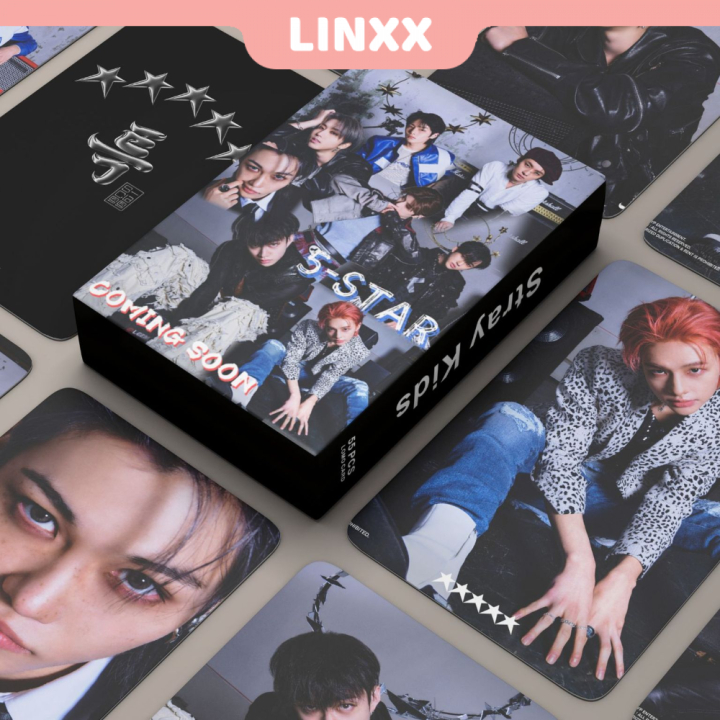 LINXX 55 Pcs Stray Kids 5-STAR S-CLASS Album Lomo Card Kpop Photocards ...