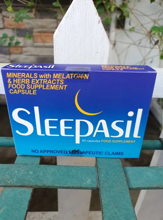 Sleepasil Minerals with Melatonin & Herb Extracts Food Supplement 60 ...