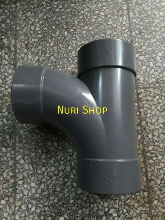 Large Radius Tee 4 x 2 / Tee Y 90 derajat PVC RUCIKA 4 x 2 (inch) D | Lazada Indonesia