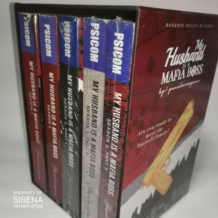 (Damaged) My Husband is a Mafia Boss Bookbox | Sirena | Lazada PH