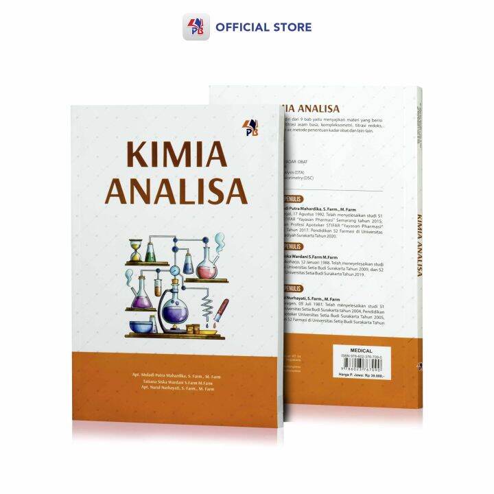 Buku Kimia Analisa / Buku Farmasi Semester 2 Pustaka Baru | Lazada Indonesia