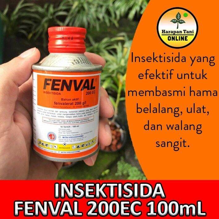 Fenval 200EC 100mL | Insektisida Walang Sangit, Ulat | Fenvalerat ...