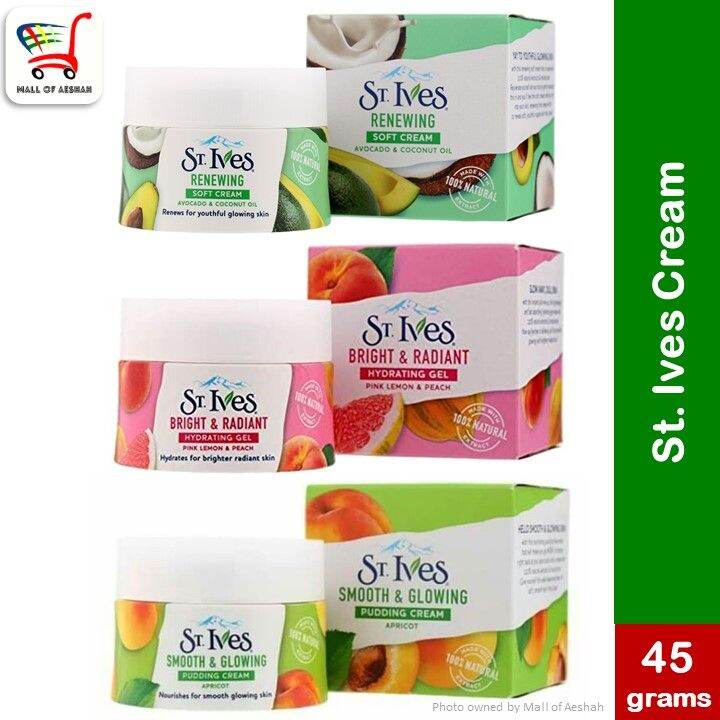 [Product of Unilever] St. Ives Cream - Renewing | Bright & Radiant ...