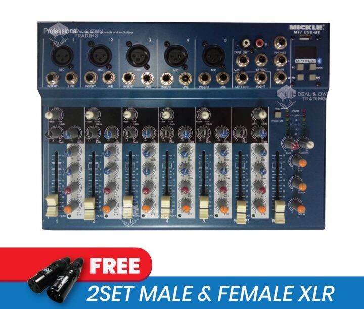 Mickle F7-USB/BT Mixer | Lazada PH
